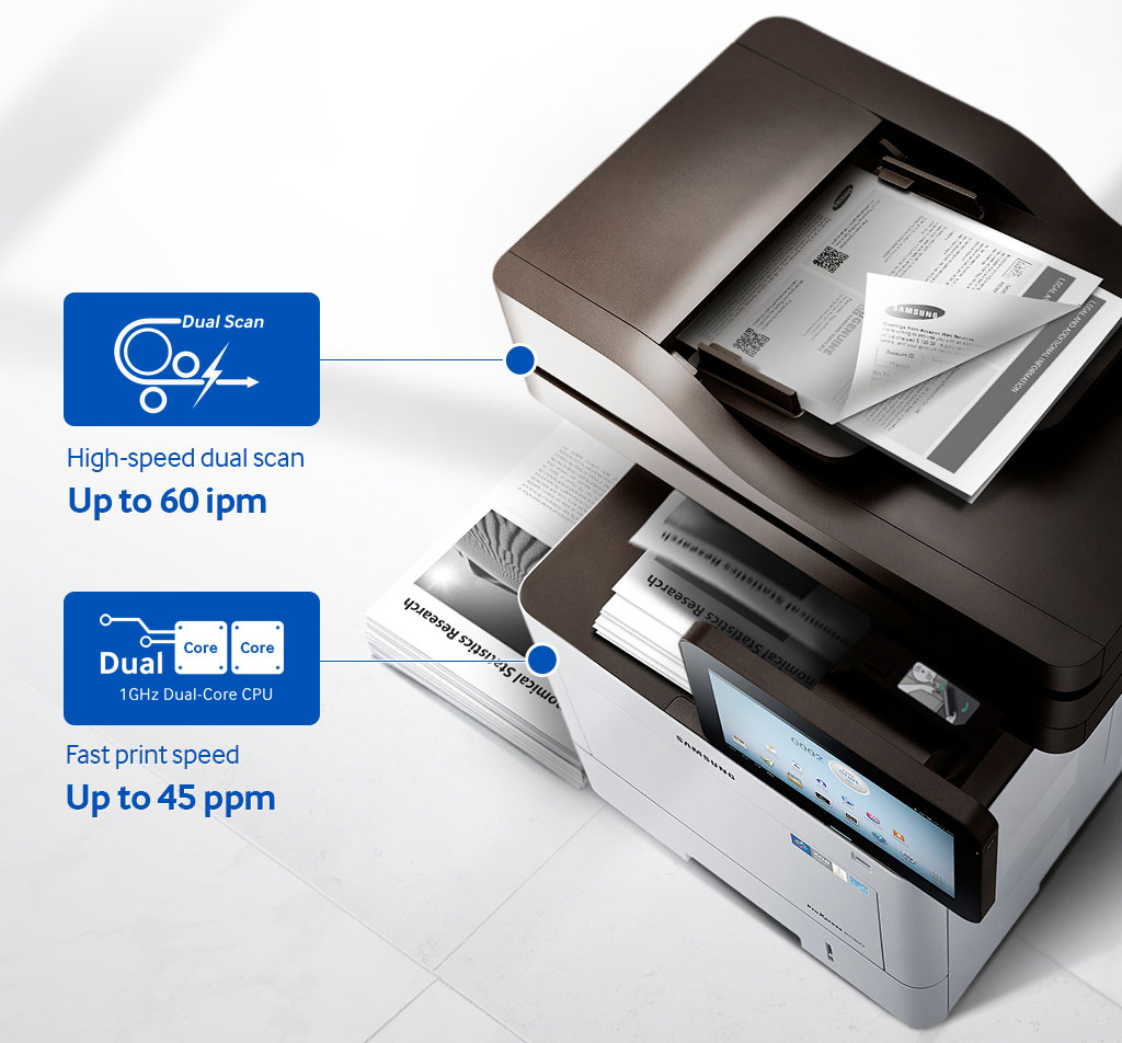 Samsung A4 Mono Copier - SL-M4580FX - (rental RM99/month*)